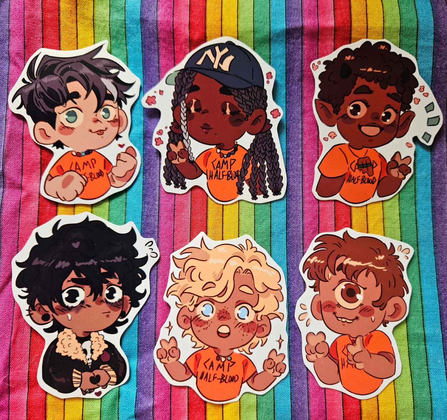 Percy Jackson Stickers! | Theeggoman